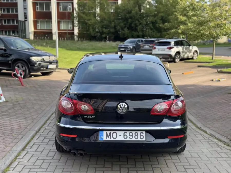 Черный Фольксваген CC / Passat CC 2008 в Рига, объемом двигателя 2.00 л и пробегом 345 тыс. км за 3990 €, фото 6 на AUTOMOTO.COM.LV