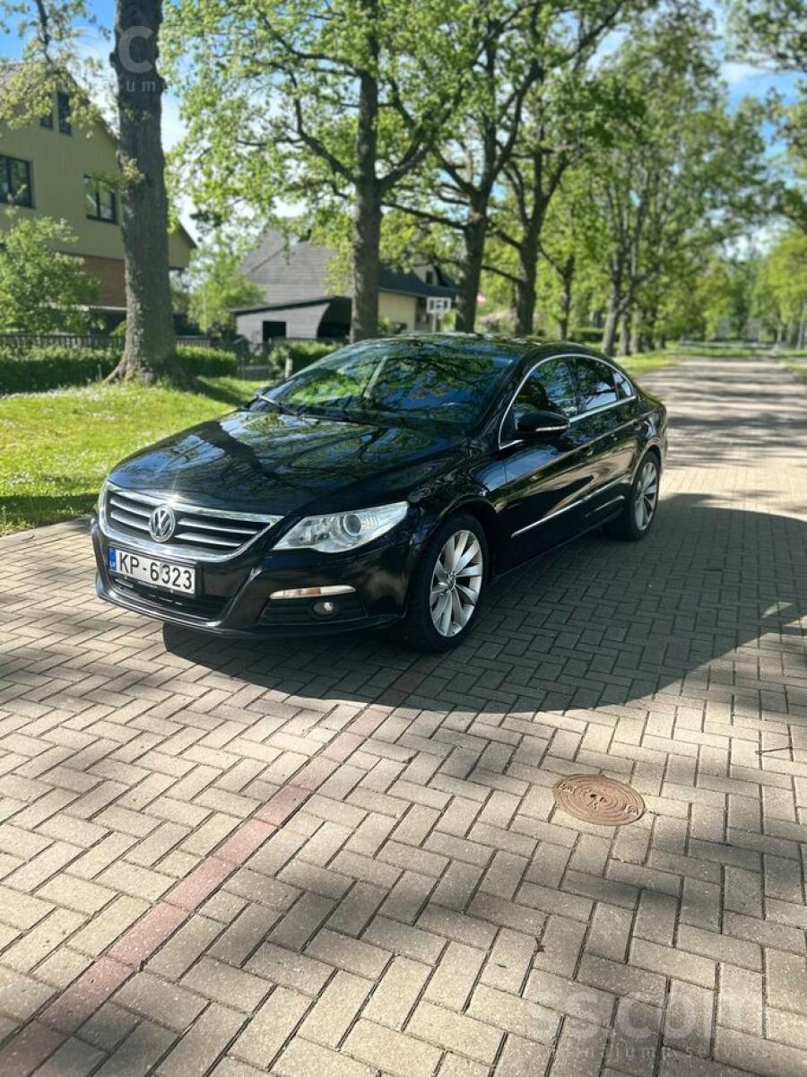 Черный Фольксваген CC / Passat CC 2008 в Валмиера, объемом двигателя 2.00 л и пробегом 283 тыс. км за 3200 €, фото 3 на AUTOMOTO.COM.LV