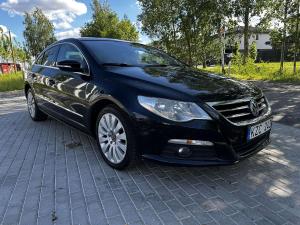 Black Volkswagen CC / Passat CC 2008 in Vilnius, with an engine capacity of 1.97 L and mileage of 350 thousand km for 3700 €, photo 4 on AUTOMOTO.COM.LV