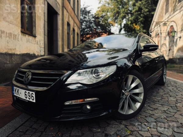 Черный Фольксваген CC / Passat CC 2008 в Цесис, объемом двигателя 2.00 л и пробегом 0 тыс. км за 2990 €, фото 4 на AUTOMOTO.COM.LV