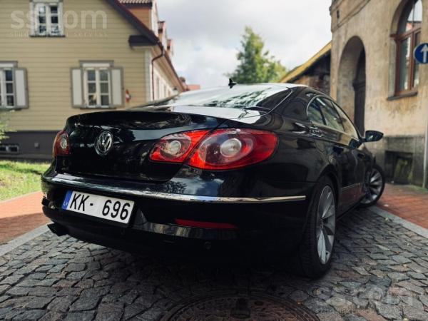 Черный Фольксваген CC / Passat CC 2008 в Цесис, объемом двигателя 2.00 л и пробегом 0 тыс. км за 2990 €, фото 6 на AUTOMOTO.COM.LV