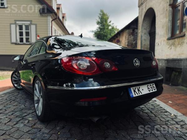 Черный Фольксваген CC / Passat CC 2008 в Цесис, объемом двигателя 2.00 л и пробегом 0 тыс. км за 2990 €, фото 8 на AUTOMOTO.COM.LV