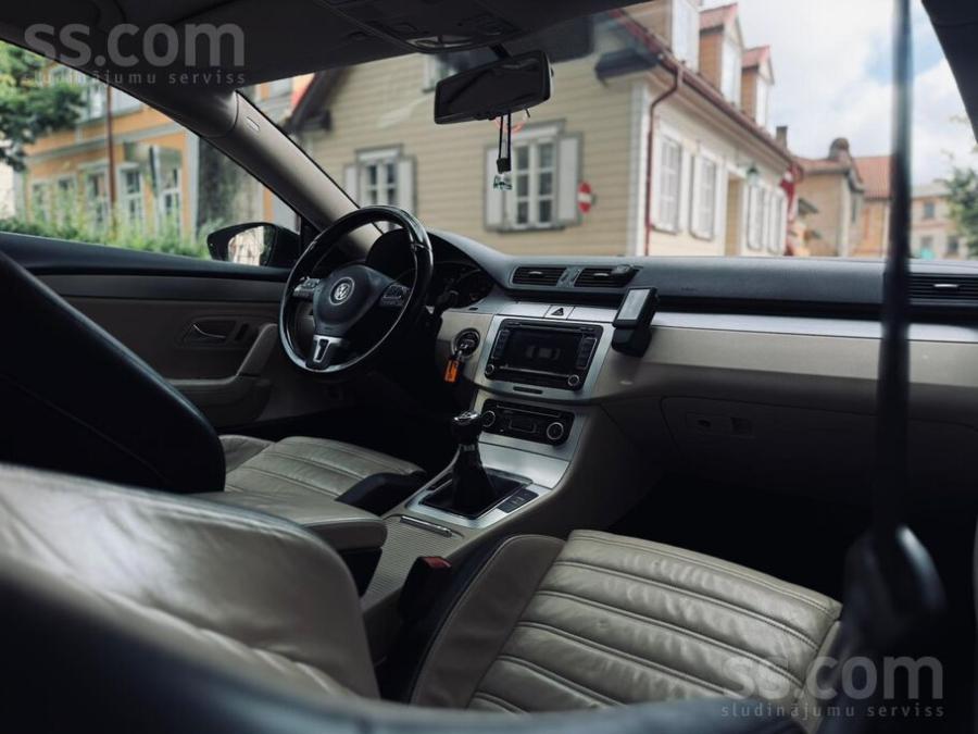 Черный Фольксваген CC / Passat CC 2008 в Цесис, объемом двигателя 2.00 л и пробегом 0 тыс. км за 2990 €, фото 14 на AUTOMOTO.COM.LV