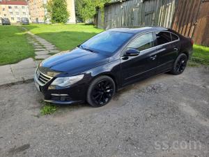 Melns Volkswagen CC / Passat CC 2008 Limbaži, ar dzinēja tilpumu 2.00 L un nobraukumu 401 tūkst. km par 1900 €, foto  vietnē AUTOMOTO.COM.LV