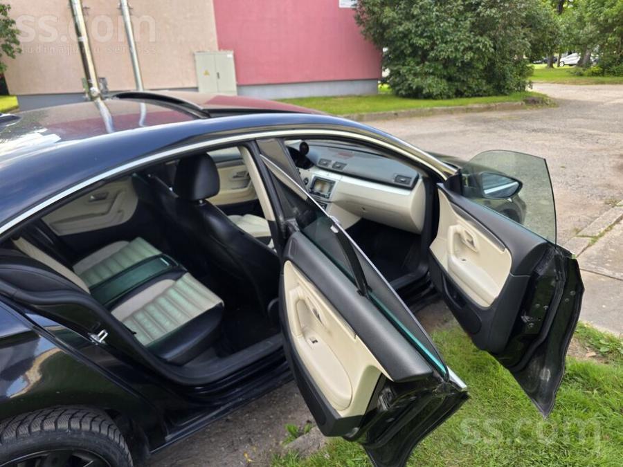 Melns Volkswagen CC / Passat CC 2008 Limbaži, ar dzinēja tilpumu 2.00 L un nobraukumu 401 tūkst. km par 1900 €, foto 6 vietnē AUTOMOTO.COM.LV