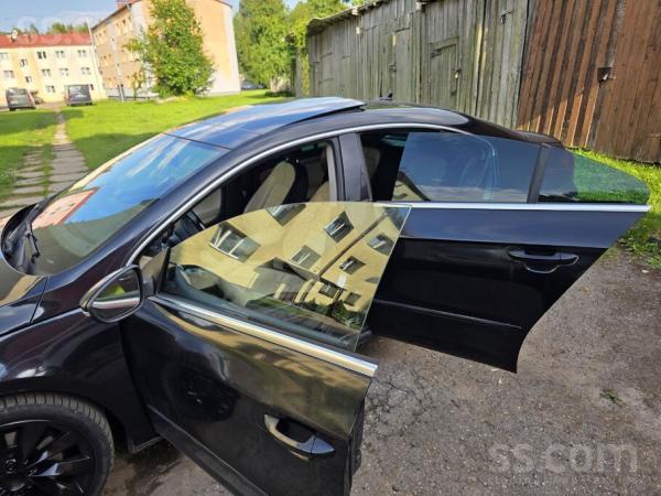 Melns Volkswagen CC / Passat CC 2008 Limbaži, ar dzinēja tilpumu 2.00 L un nobraukumu 401 tūkst. km par 1900 €, foto 7 vietnē AUTOMOTO.COM.LV