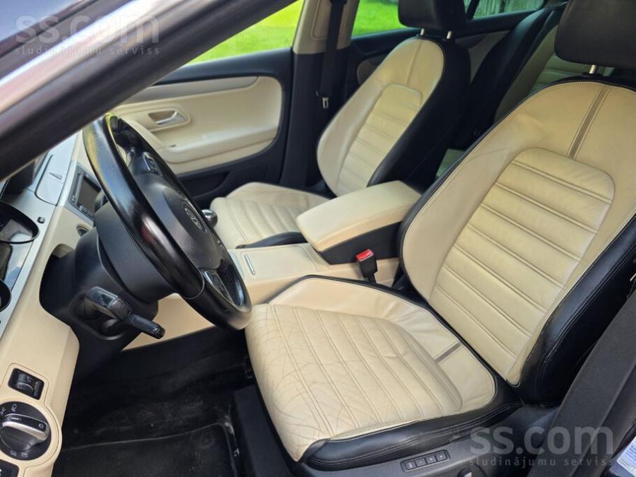 Melns Volkswagen CC / Passat CC 2008 Limbaži, ar dzinēja tilpumu 2.00 L un nobraukumu 401 tūkst. km par 1900 €, foto 8 vietnē AUTOMOTO.COM.LV