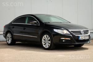 Melns Volkswagen CC / Passat CC 2008 Jelgava, ar dzinēja tilpumu 2.00 L un nobraukumu 366 tūkst. km par 5000 €, foto  vietnē AUTOMOTO.COM.LV