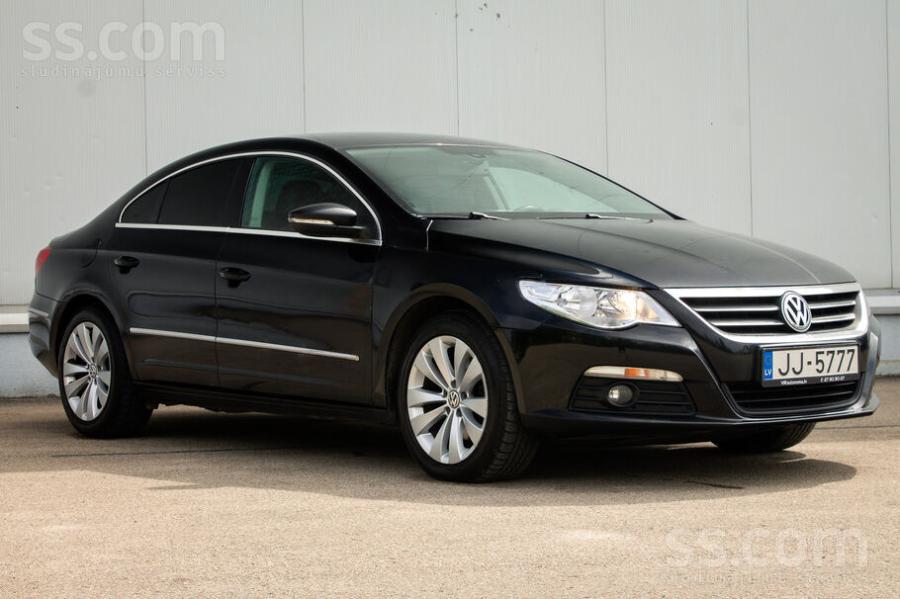 Черный Фольксваген CC / Passat CC 2008 в Елгава, объемом двигателя 2.00 л и пробегом 366 тыс. км за 5000 €, фото 1 на AUTOMOTO.COM.LV
