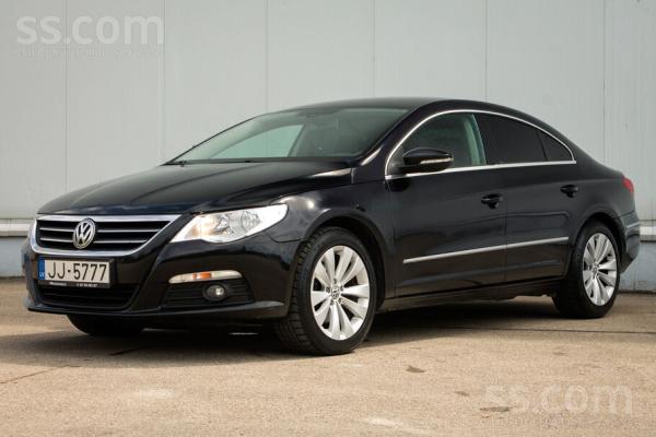 Черный Фольксваген CC / Passat CC 2008 в Елгава, объемом двигателя 2.00 л и пробегом 366 тыс. км за 5000 €, фото 4 на AUTOMOTO.COM.LV