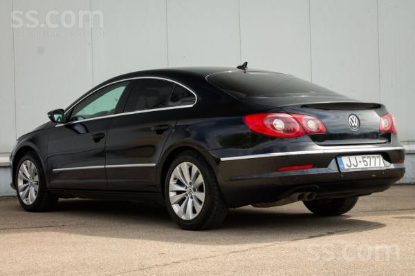 Черный Фольксваген CC / Passat CC 2008 в Елгава, объемом двигателя 2.00 л и пробегом 366 тыс. км за 5000 €, фото 5 на AUTOMOTO.COM.LV