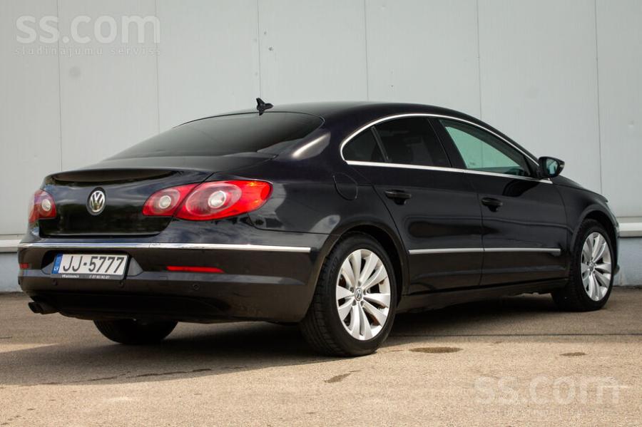 Черный Фольксваген CC / Passat CC 2008 в Елгава, объемом двигателя 2.00 л и пробегом 366 тыс. км за 5000 €, фото 7 на AUTOMOTO.COM.LV