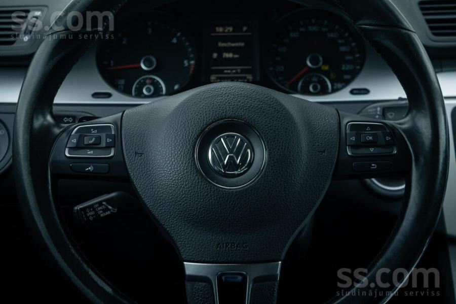 Черный Фольксваген CC / Passat CC 2008 в Елгава, объемом двигателя 2.00 л и пробегом 366 тыс. км за 5000 €, фото 13 на AUTOMOTO.COM.LV