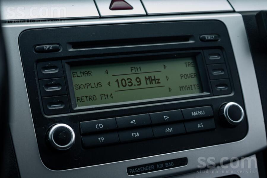 Черный Фольксваген CC / Passat CC 2008 в Елгава, объемом двигателя 2.00 л и пробегом 366 тыс. км за 5000 €, фото 16 на AUTOMOTO.COM.LV