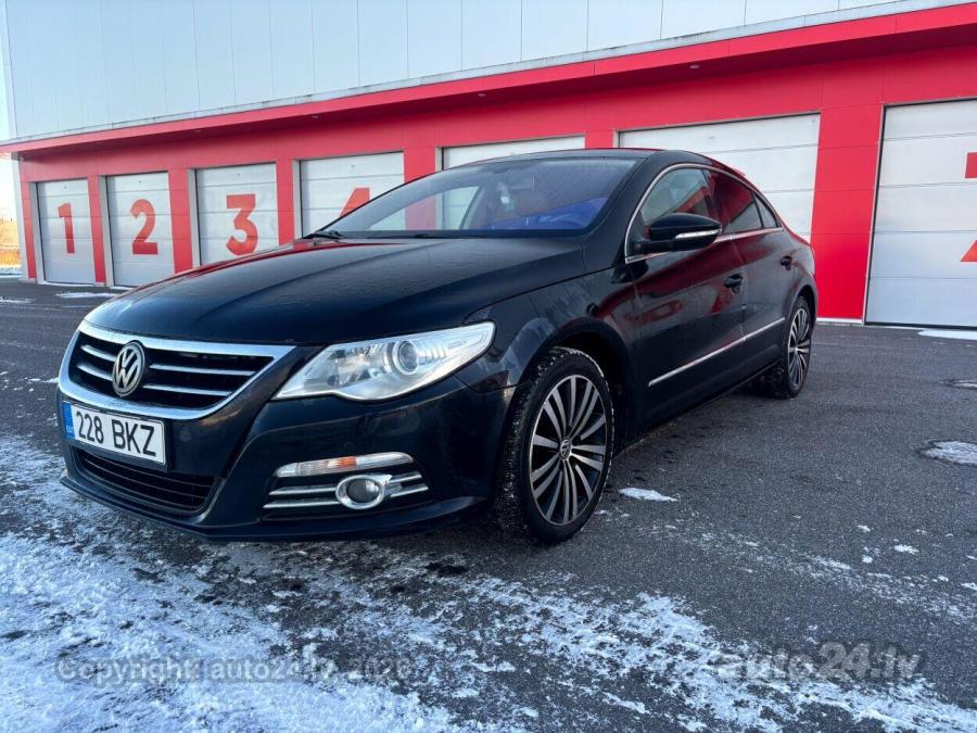 Melns Volkswagen CC / Passat CC 2009 Tallina, ar dzinēja tilpumu 2.00 L un nobraukumu 375 tūkst. km par 5500 €, foto 1 vietnē AUTOMOTO.COM.LV