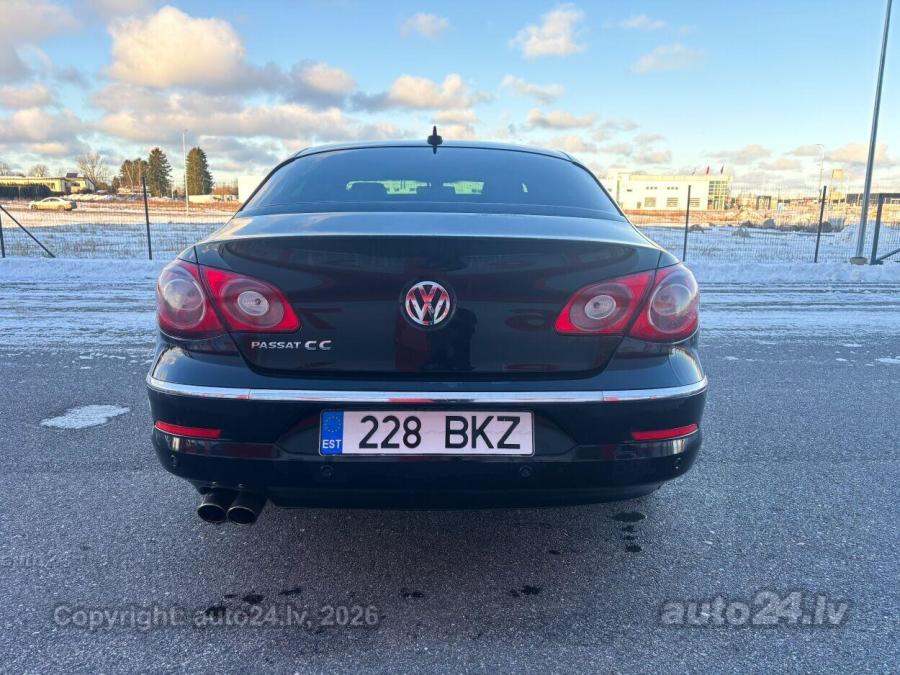 Melns Volkswagen CC / Passat CC 2009 Tallina, ar dzinēja tilpumu 2.00 L un nobraukumu 375 tūkst. km par 5500 €, foto 5 vietnē AUTOMOTO.COM.LV