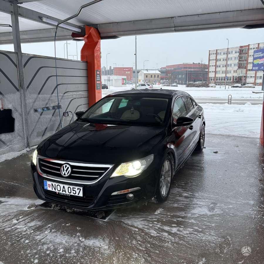 Black Volkswagen CC / Passat CC 2009 in Siauliai, with an engine capacity of 1.80 L and mileage of 253 thousand km for 4500 €, photo 2 on AUTOMOTO.COM.LV