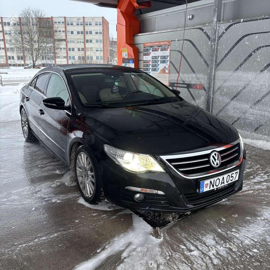 Black Volkswagen CC / Passat CC 2009 in Siauliai, with an engine capacity of 1.80 L and mileage of 253 thousand km for 4500 €, photo 3 on AUTOMOTO.COM.LV