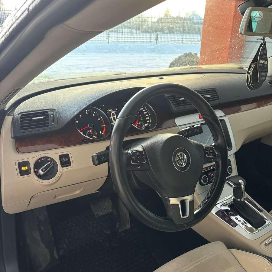 Black Volkswagen CC / Passat CC 2009 in Siauliai, with an engine capacity of 1.80 L and mileage of 253 thousand km for 4500 €, photo 9 on AUTOMOTO.COM.LV