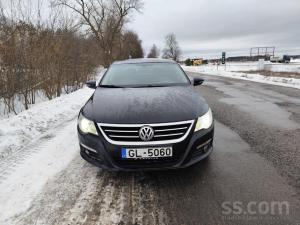 Melns Volkswagen CC / Passat CC 2009 Rīga, ar dzinēja tilpumu 2.00 L un nobraukumu 365 tūkst. km par 2700 €, foto  vietnē AUTOMOTO.COM.LV