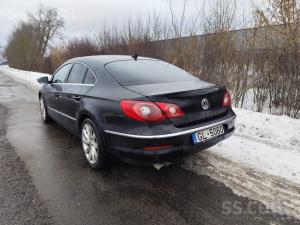 Black Volkswagen CC / Passat CC 2009 in Riga, with an engine capacity of 2.00 L and mileage of 365 thousand km for 2700 €, photo 3 on AUTOMOTO.COM.LV
