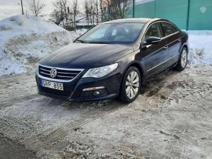 Black Volkswagen CC / Passat CC 2009 in Klaipeda, with an engine capacity of 1.97 L and mileage of 182 thousand km for 4800 €, photo 3 on AUTOMOTO.COM.LV