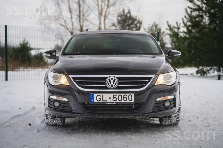 Melns Volkswagen CC / Passat CC 2009 Rīga, ar dzinēja tilpumu 2.00 L un nobraukumu 366 tūkst. km par 5890 €, foto 2 vietnē AUTOMOTO.COM.LV