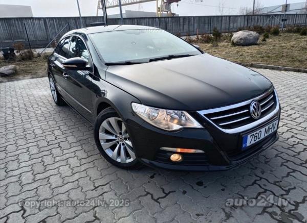 Black Volkswagen CC / Passat CC 2009 in Tallinn, with an engine capacity of 2.00 L and mileage of 369 thousand km for 2500 €, photo 1 on AUTOMOTO.COM.LV