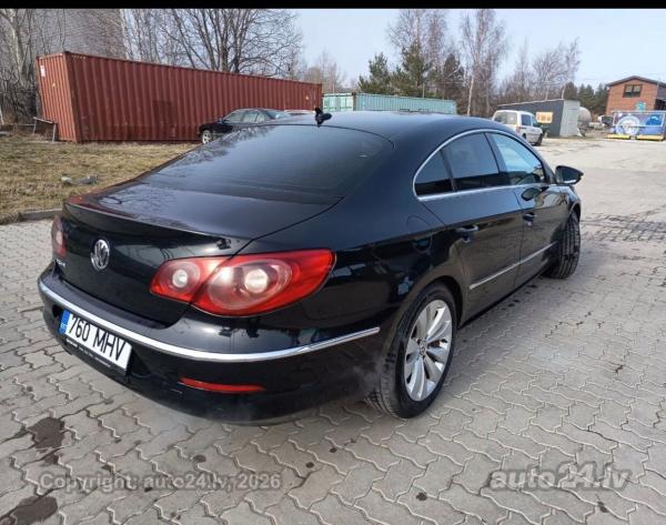 Black Volkswagen CC / Passat CC 2009 in Tallinn, with an engine capacity of 2.00 L and mileage of 369 thousand km for 2500 €, photo 7 on AUTOMOTO.COM.LV