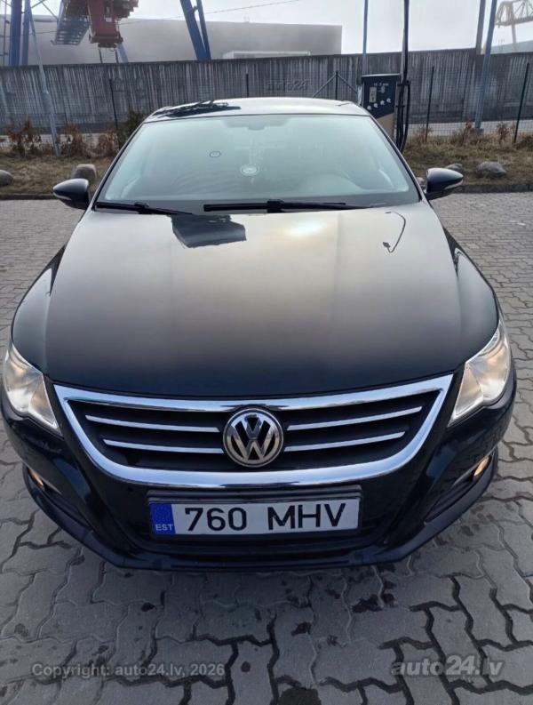 Black Volkswagen CC / Passat CC 2009 in Tallinn, with an engine capacity of 2.00 L and mileage of 369 thousand km for 2500 €, photo 9 on AUTOMOTO.COM.LV