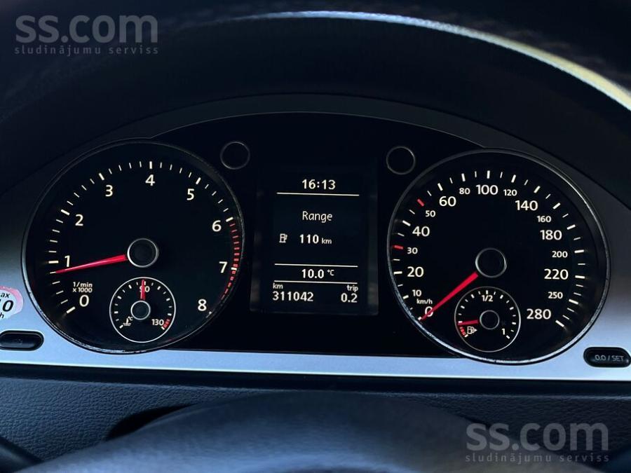 Черный Фольксваген CC / Passat CC 2009 в Рига, объемом двигателя 1.80 л и пробегом 0 тыс. км за 2599 €, фото 12 на AUTOMOTO.COM.LV