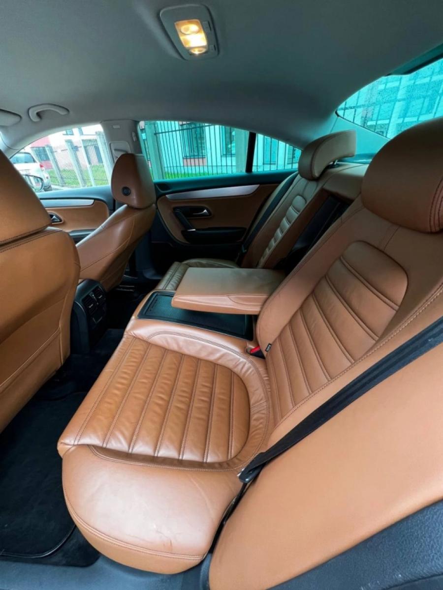 Black Volkswagen CC / Passat CC 2009 in Riga, with an engine capacity of 2.00 L and mileage of 75 thousand km for 10090 €, photo 11 on AUTOMOTO.COM.LV