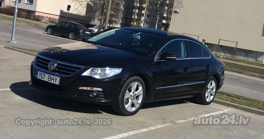 Black Volkswagen CC / Passat CC 2009 in Tallinn, with an engine capacity of 2.00 L and mileage of 331 thousand km for 3600 €, photo 3 on AUTOMOTO.COM.LV