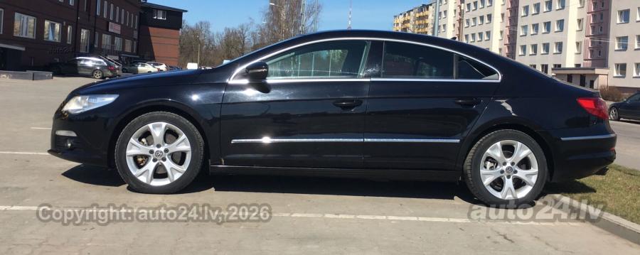 Black Volkswagen CC / Passat CC 2009 in Tallinn, with an engine capacity of 2.00 L and mileage of 331 thousand km for 3600 €, photo 7 on AUTOMOTO.COM.LV