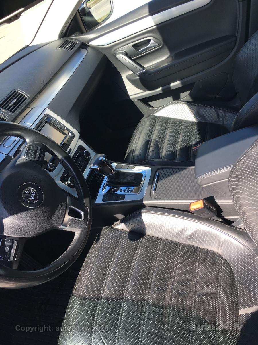 Black Volkswagen CC / Passat CC 2009 in Tallinn, with an engine capacity of 2.00 L and mileage of 331 thousand km for 3600 €, photo 10 on AUTOMOTO.COM.LV