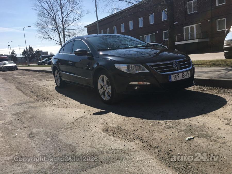 Black Volkswagen CC / Passat CC 2009 in Tallinn, with an engine capacity of 2.00 L and mileage of 331 thousand km for 3600 €, photo 12 on AUTOMOTO.COM.LV