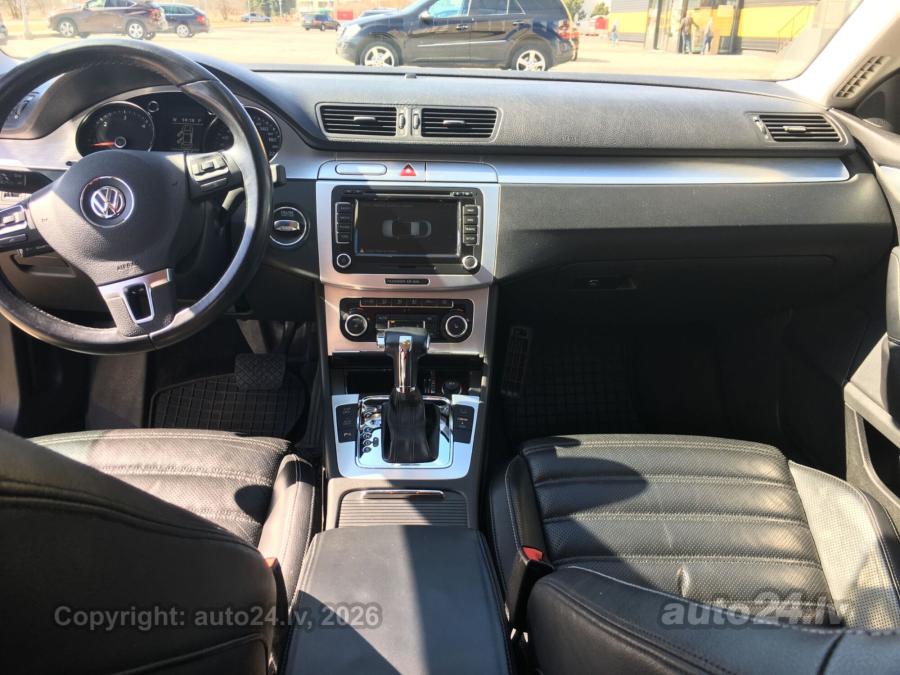 Black Volkswagen CC / Passat CC 2009 in Tallinn, with an engine capacity of 2.00 L and mileage of 331 thousand km for 3600 €, photo 13 on AUTOMOTO.COM.LV