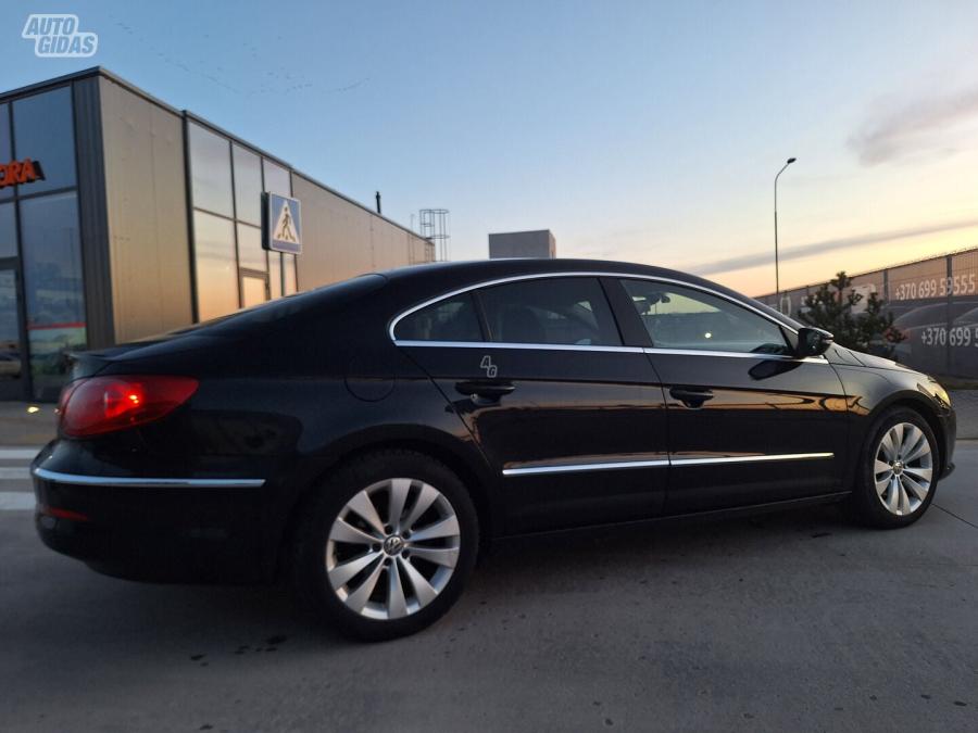 Black Volkswagen CC / Passat CC 2009 in Siauliai, with an engine capacity of 2.00 L and mileage of 378 thousand km for 4500 €, photo 6 on AUTOMOTO.COM.LV