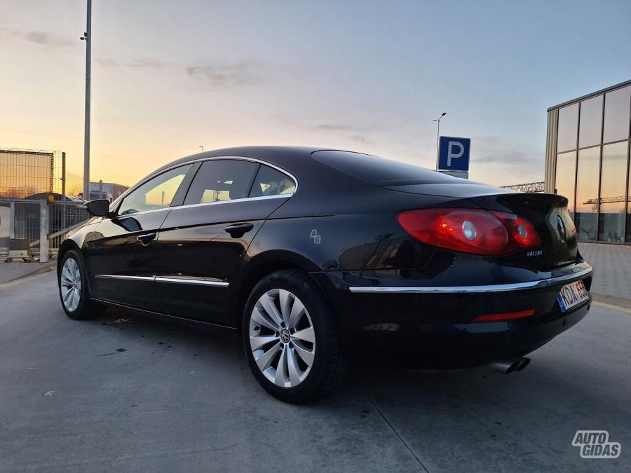 Black Volkswagen CC / Passat CC 2009 in Siauliai, with an engine capacity of 2.00 L and mileage of 378 thousand km for 4500 €, photo 7 on AUTOMOTO.COM.LV