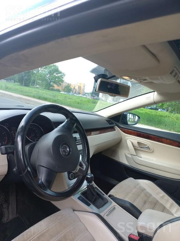 Melns Volkswagen CC / Passat CC 2010 Rīga, ar dzinēja tilpumu 2.00 L un nobraukumu 286 tūkst. km par 4900 €, foto 4 vietnē AUTOMOTO.COM.LV