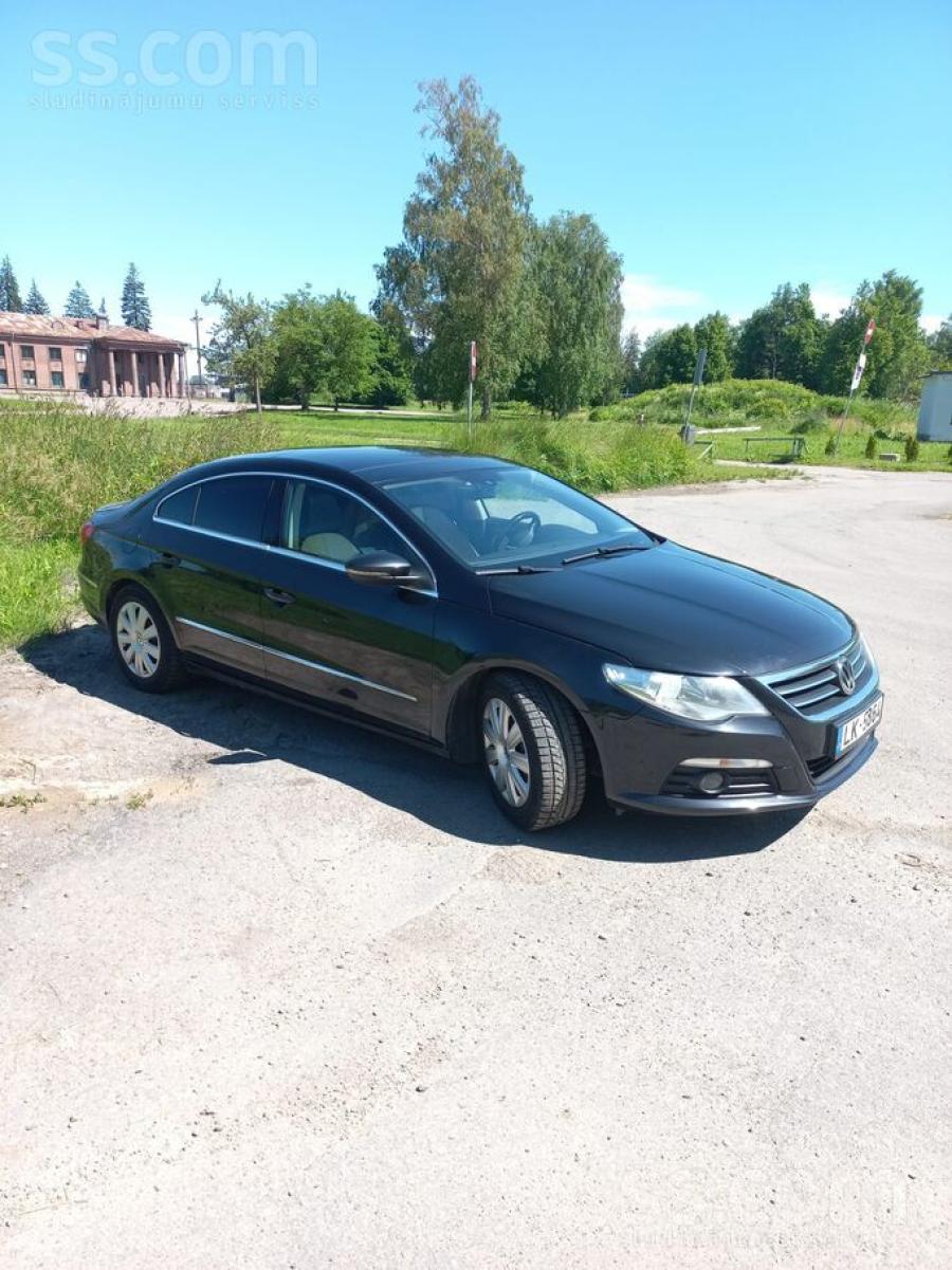 Черный Фольксваген CC / Passat CC 2010 в Рига, объемом двигателя 2.00 л и пробегом 286 тыс. км за 4500 €, фото 1 на AUTOMOTO.COM.LV