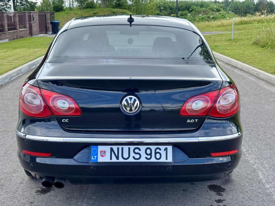 Черный Фольксваген CC / Passat CC 2010 в Вильнюс, объемом двигателя 1.98 л и пробегом 283 тыс. км за 3500 €, фото 5 на AUTOMOTO.COM.LV