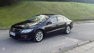 Black Volkswagen CC / Passat CC 2010 in Vilnius, with an engine capacity of 2.00 L and mileage of 178 thousand km for 2800 €, photo 9 on AUTOMOTO.COM.LV