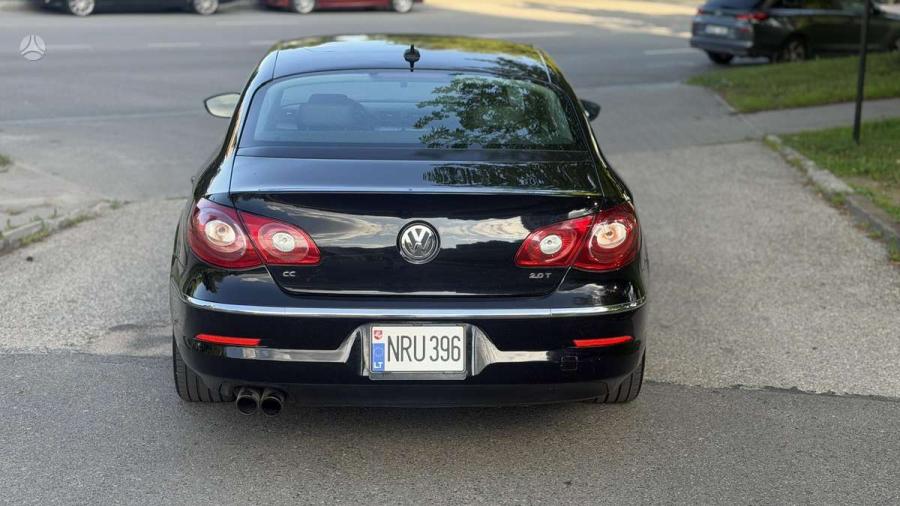 Black Volkswagen CC / Passat CC 2010 in Vilnius, with an engine capacity of 2.00 L and mileage of 178 thousand km for 2800 €, photo 13 on AUTOMOTO.COM.LV