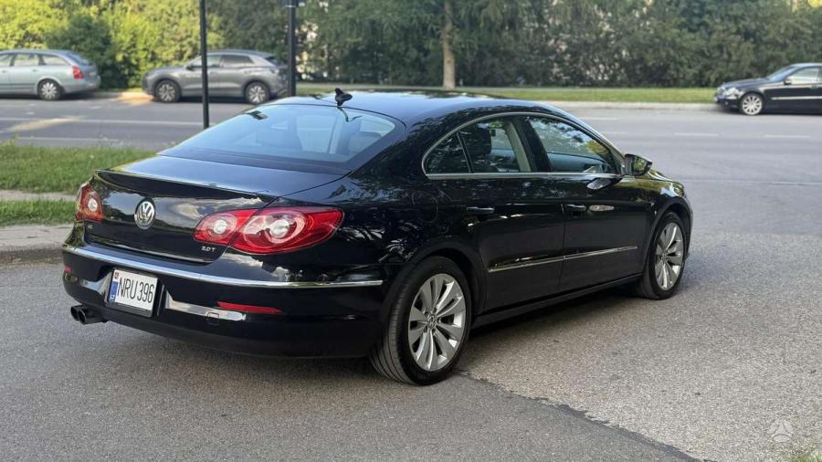 Black Volkswagen CC / Passat CC 2010 in Vilnius, with an engine capacity of 2.00 L and mileage of 178 thousand km for 2800 €, photo 15 on AUTOMOTO.COM.LV