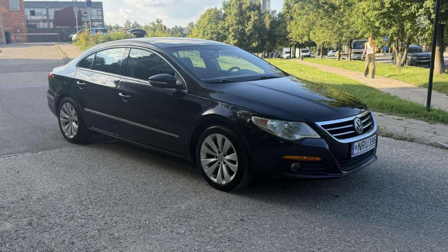Black Volkswagen CC / Passat CC 2010 in Vilnius, with an engine capacity of 2.00 L and mileage of 178 thousand km for 2800 €, photo 17 on AUTOMOTO.COM.LV