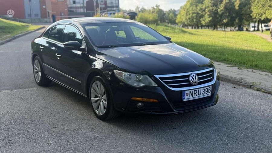 Black Volkswagen CC / Passat CC 2010 in Vilnius, with an engine capacity of 2.00 L and mileage of 178 thousand km for 2800 €, photo 18 on AUTOMOTO.COM.LV