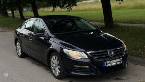 Black Volkswagen CC / Passat CC 2010 in Vilnius, with an engine capacity of 1.80 L and mileage of 279 thousand km for 2150 €, photo 3 on AUTOMOTO.COM.LV