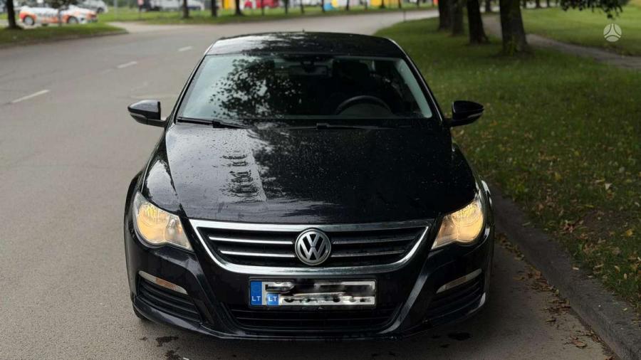 Black Volkswagen CC / Passat CC 2010 in Vilnius, with an engine capacity of 1.80 L and mileage of 279 thousand km for 2150 €, photo 4 on AUTOMOTO.COM.LV