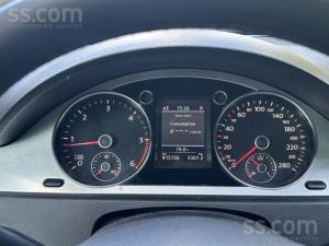 Black Volkswagen CC / Passat CC 2010 in Riga, with an engine capacity of 2.00 L and mileage of 408 thousand km for 4350 €, photo 4 on AUTOMOTO.COM.LV